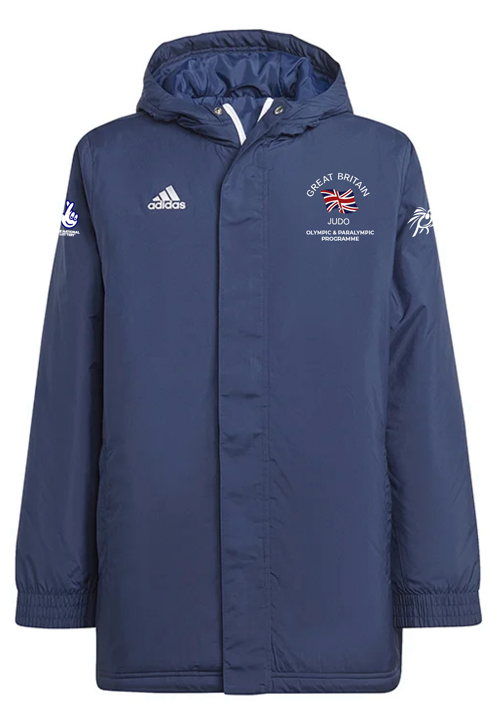 GBOLPA Judo Adidas Stadium Jacket Olympic & Paralympic – Team Elite UK